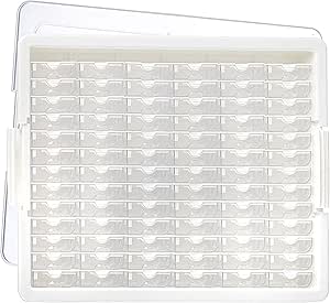 Amazon.com: Elizabeth Ward Bead Storage Solutions: 82-Piece Tiny ...