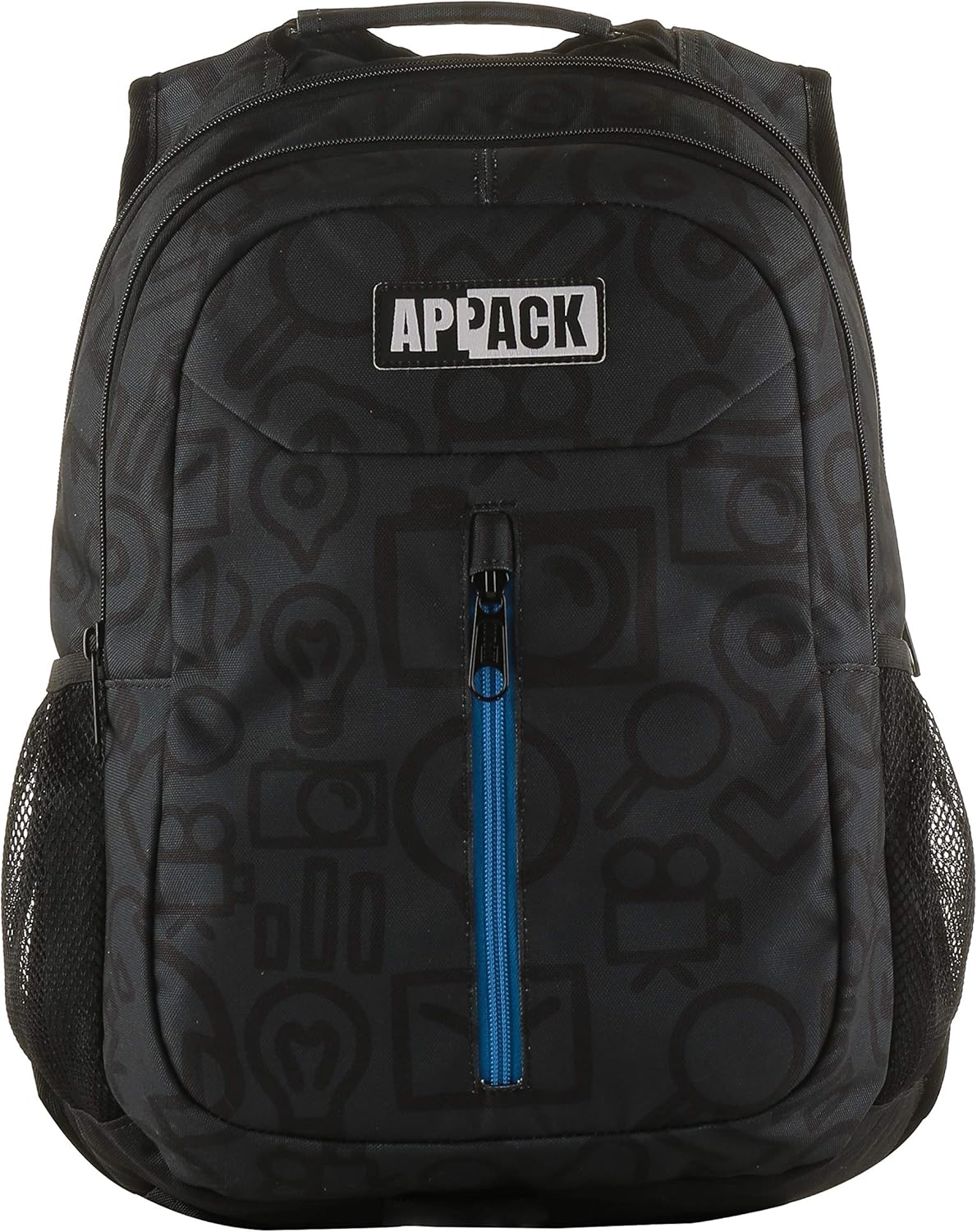 Backpack Sporty Appack , MICRO MACRO NEW GEN , Black , 26 Lt , Side ...