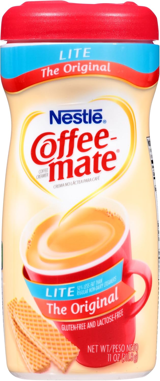Amazon.com: Nestle Coffee-mate Coffee Creamer, Original Lite, 11oz ...
