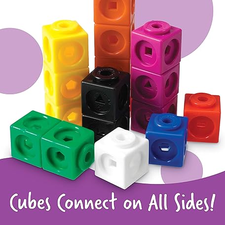 Mua Learning Resources MathLink Series Math Activity Set 100 Cube ...