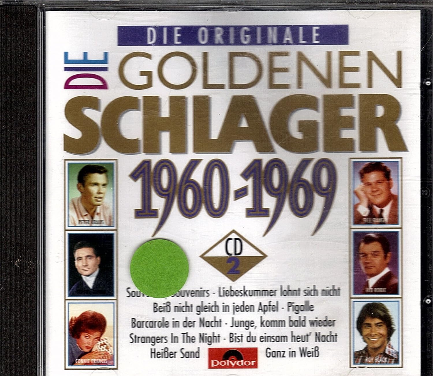 Die goldenen Schlager 1960-1969 CD2 - Peter Alexander, Peter Kraus, Bill Ramsey, Sacha Distel ...