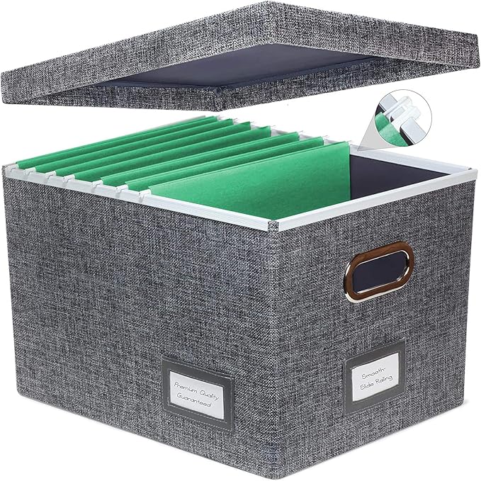 Amazon.com : New and Improved Collapsible Hanging File Storage ...