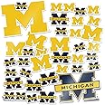 Amazon.com: University of Michigan Wolverines UM U of M Sticker Vinyl ...