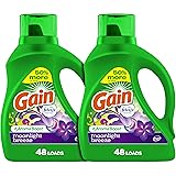 Amazon.com: Gain + Aroma Boost Laundry Detergent Liquid Soap, Island ...