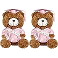 Amazon.com: Sotiff 2 Pcs Graduation Plush Bear Class of 2025 Graduation ...