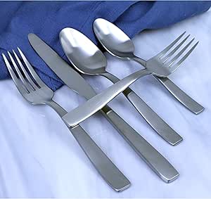 Amazon.com | Oneida Everdine Flatware, Flatware Set, 45 Piece, Service for 8: Flatware Sets