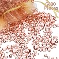 Amazon.com: Hicarer Rose Gold Diamonds Table Acrylic Crystal Scatter ...