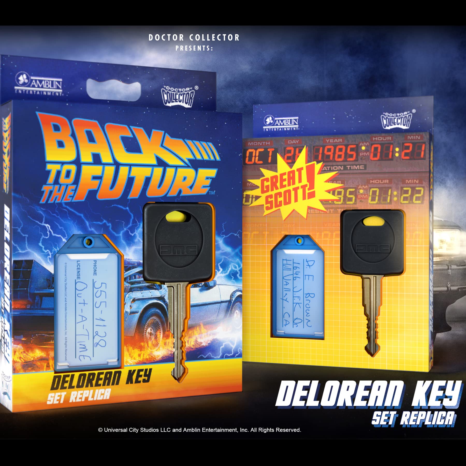 Mua Doctor Collector - Delorean Key Replica, multicoloured, Doctor ...
