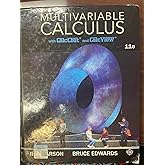 Multivariable Calculus: Edwards, C., Penney, David: 9780130339676 ...