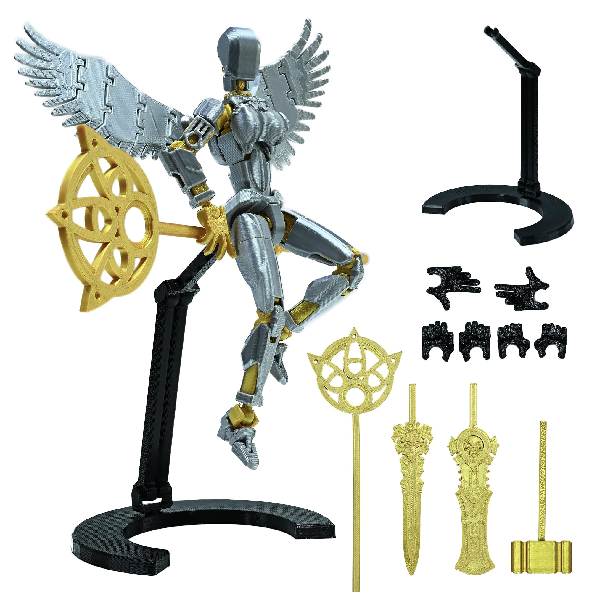 Mua 3D Printing Lucky 13 Action Figures, Titan 13 Action Figures, Multi ...