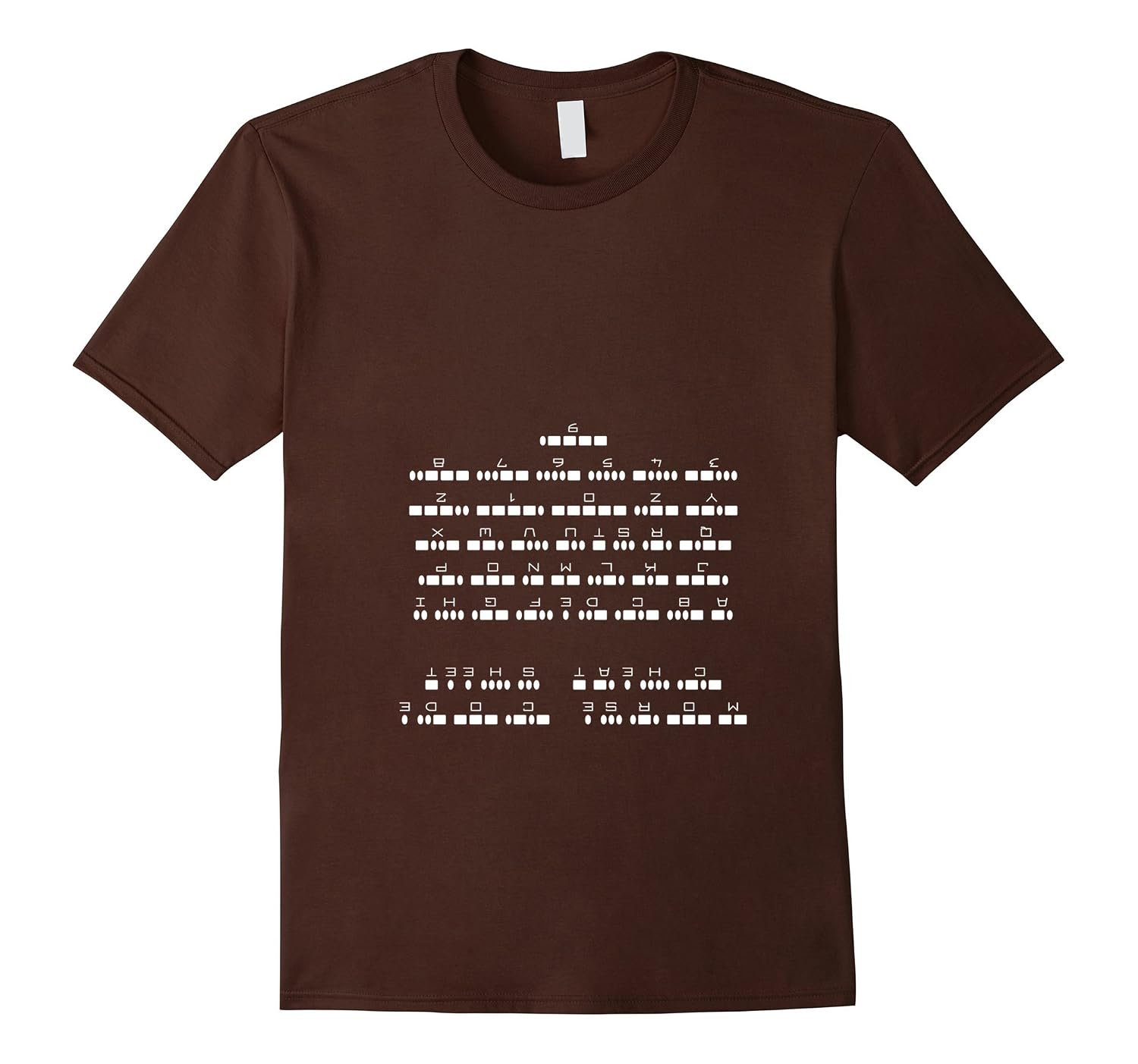 Morse Code Cheat Sheet T shirt funny gift idea-CL – Colamaga