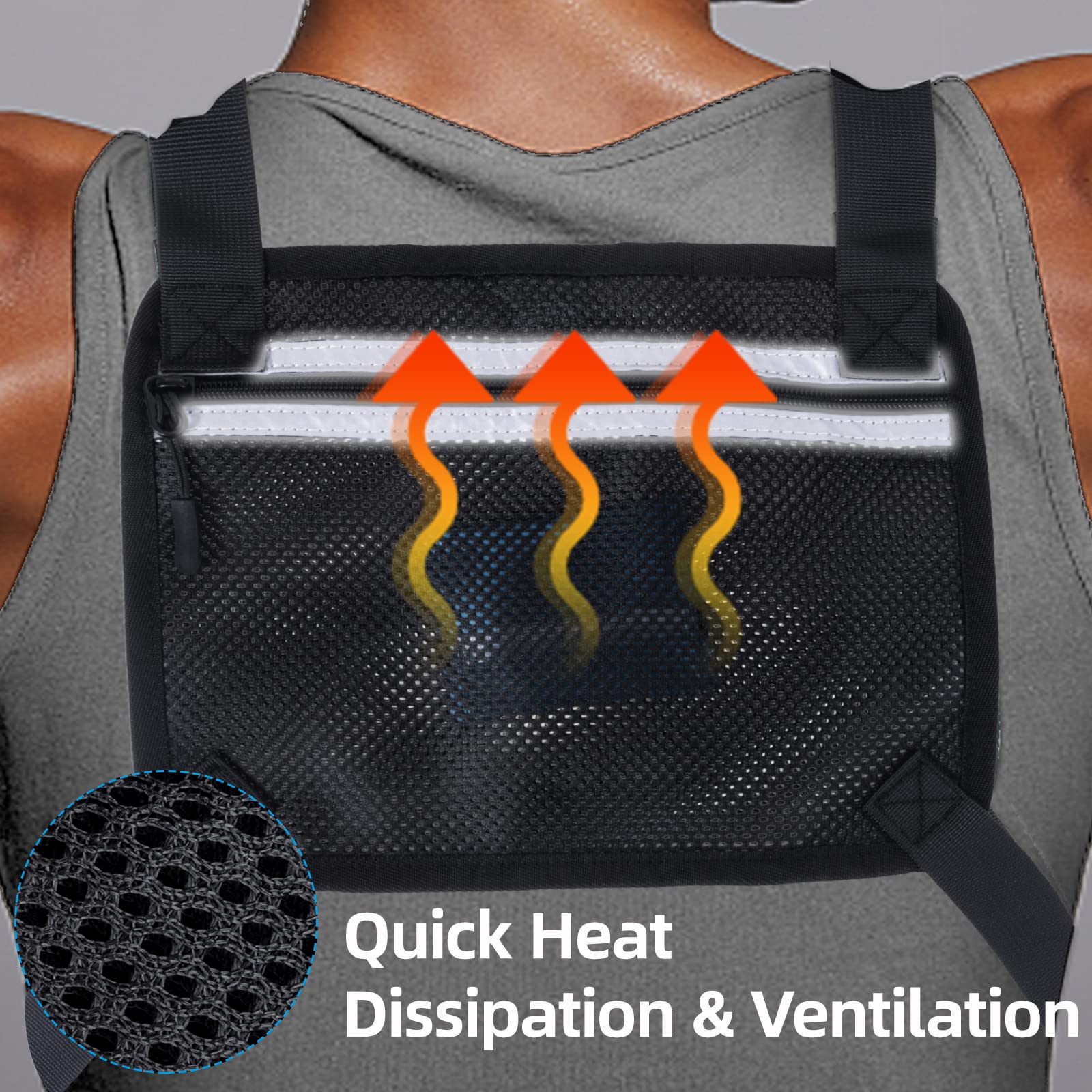 Mua KINGSLONG Running Chest Pack, Lightweight Running Vest Water ...