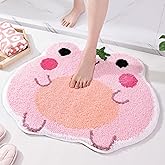 Amazon.com: Panstar Cute Bath Mat Non Slip Frog Bath Rug for Bathroom ...