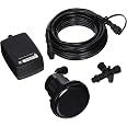 Amazon.com: Garmin Intelliducer, thru-hull, Depth, Temp, 0-12deg ...