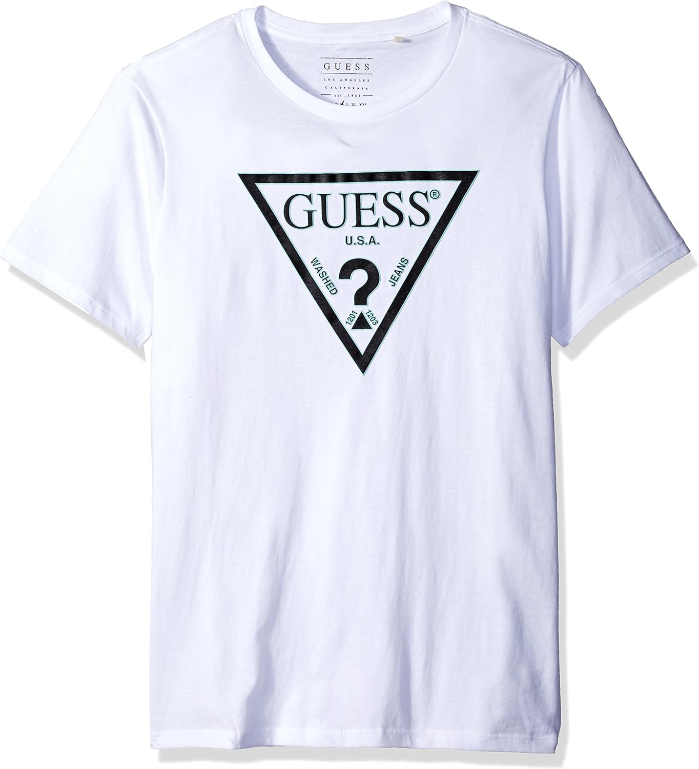 GUESS - Playera,M63391I5K0T, Hombres, Blanco A000 (True White A000 ...