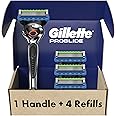 Amazon.com: Gillette Fusion ProGlide Razors for Men, 1 Gillette Razor ...
