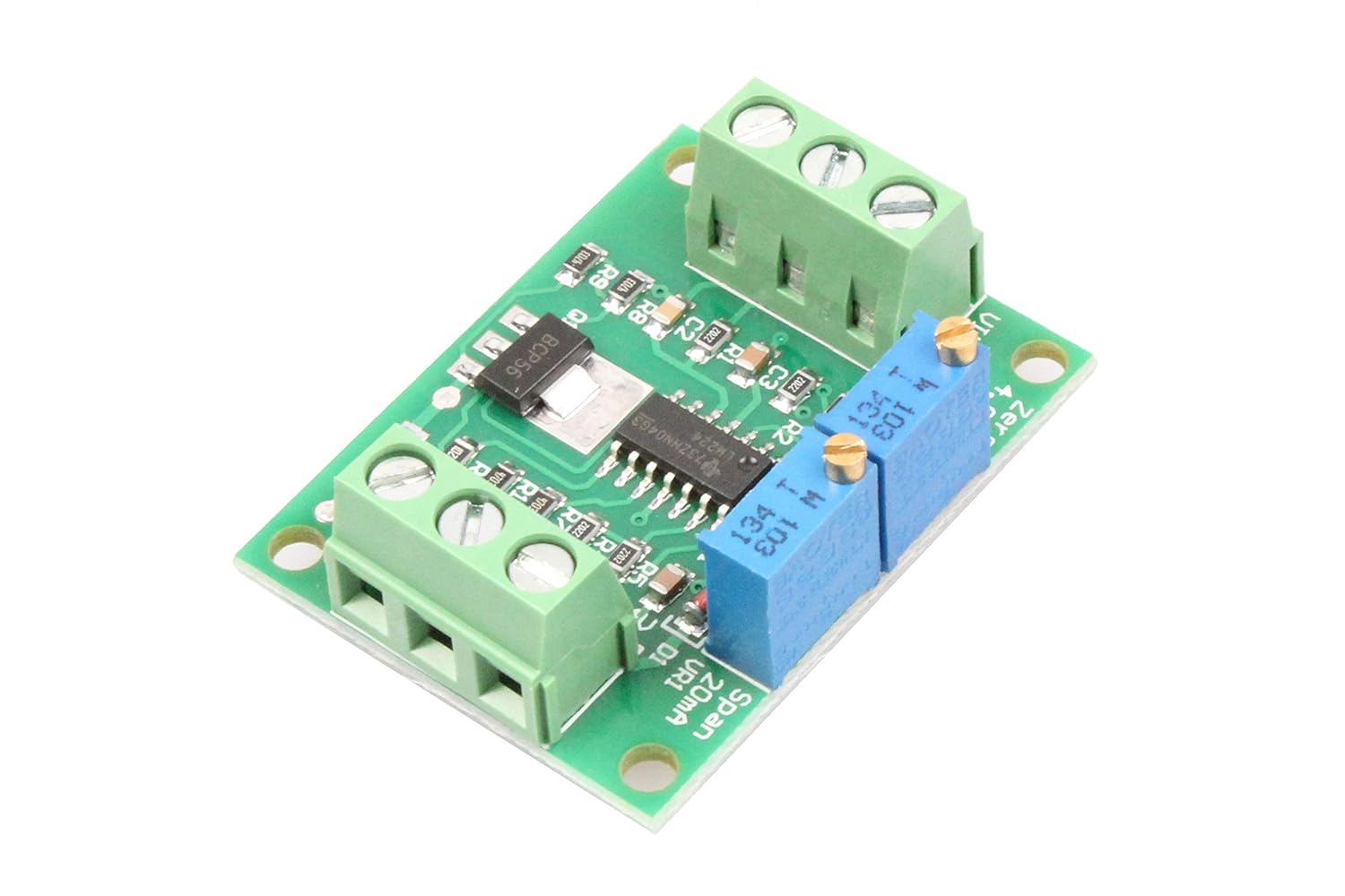 0-15V to 0-20mA NOYITO Voltage to Current Module 0-2.5V 3.3V 5V 10V 15V ...