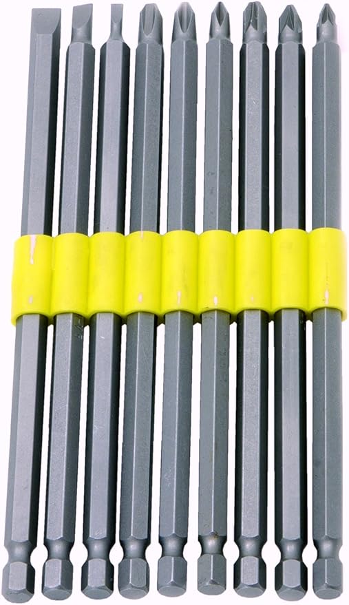 Rolson Bit Set, 150 mm - 9 Pieces: Amazon.co.uk: DIY & Tools