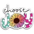 Amazon.com - 2 (Pieces) 3" and 5" Choose Joy Decal Sticker, Waterproof ...