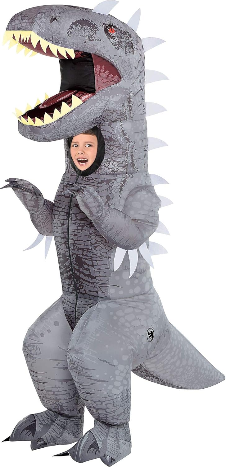 Amazon.com: Party City Inflatable Indominus Rex Halloween Costume for ...