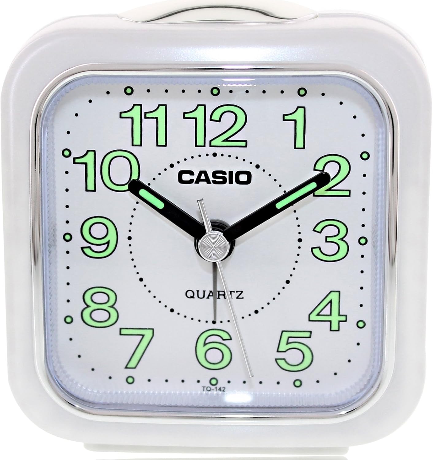 Amazon.com: Casio #TQ142-7DF Table Top Travel with Light Alarm Clock ...