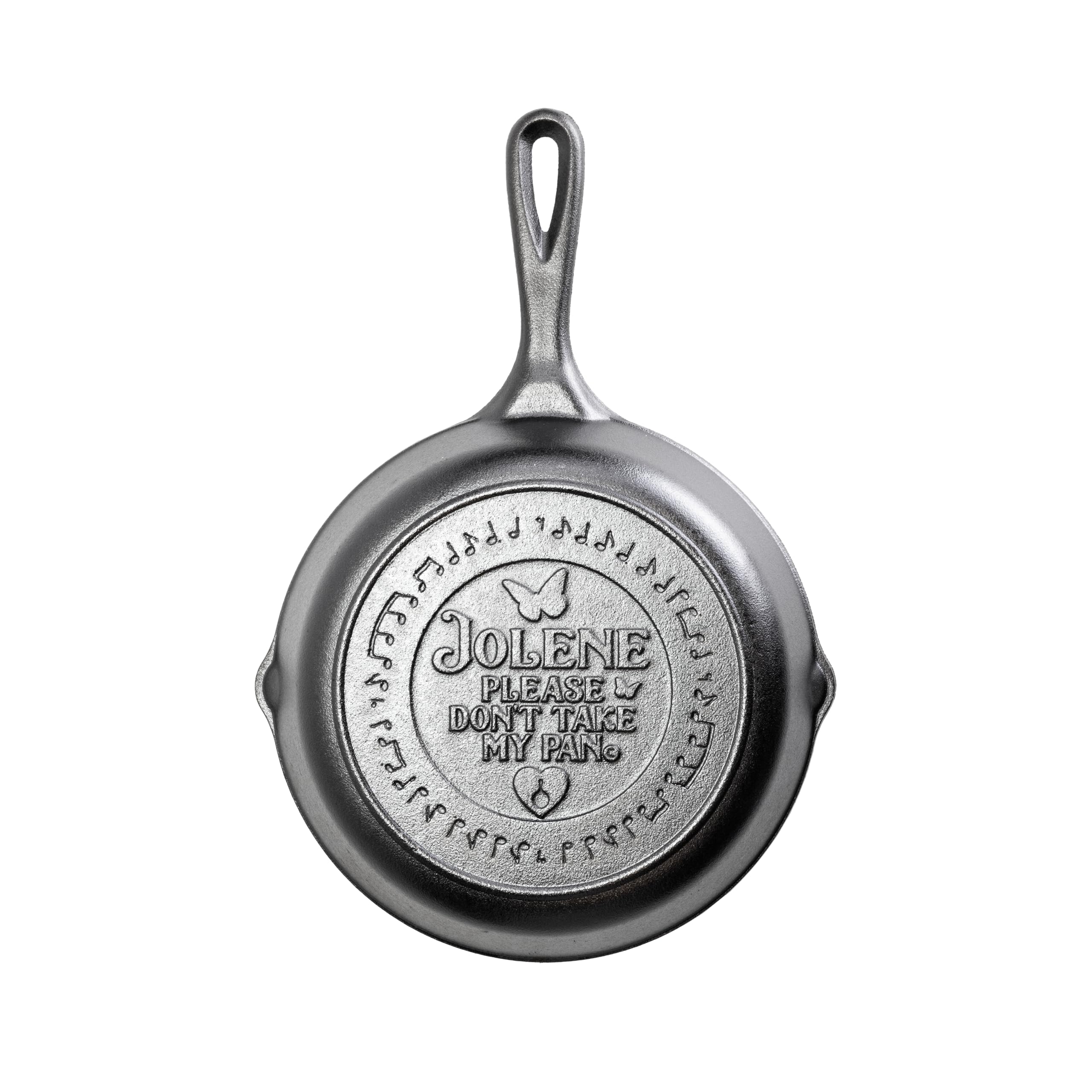 Lodge 8 Inch Dolly Parton Pre-Seasoned Cast Iron Stamped Skillet ...