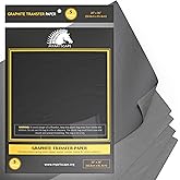 Amazon.com: MyArtscape Graphite Transfer Paper - 9" x 13" - 25 Sheets ...