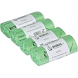 All-Green 6 Litre Biobag Compostable Kitchen Caddy Liners Food Waste ...