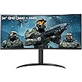 Amazon.com: LG 34WP60C-B 34" 21:9 Curved UltraWide QHD (3440 x 1440 ...