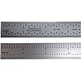 PEC 502-012 12'' X 1'' 5R Rigid Steel Rule: Construction Rulers: Amazon ...