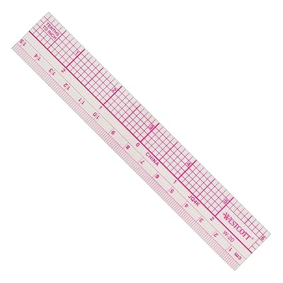 Westcott 6 10ths Transparent Graph Ruler, Nepal | Ubuy