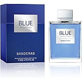 Amazon.com : Banderas Blue Seduction Eau De Toilette for Men - Fresh ...