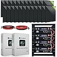 Amazon.com : ECO-WORTHY 10000W Complete Off-Grid Solar Panel Kit for Home| 10KW 120V/240V Output ...