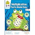 School Zone - Multiplication Facts Made Easy Workbook - 64 Pages, Ages ...