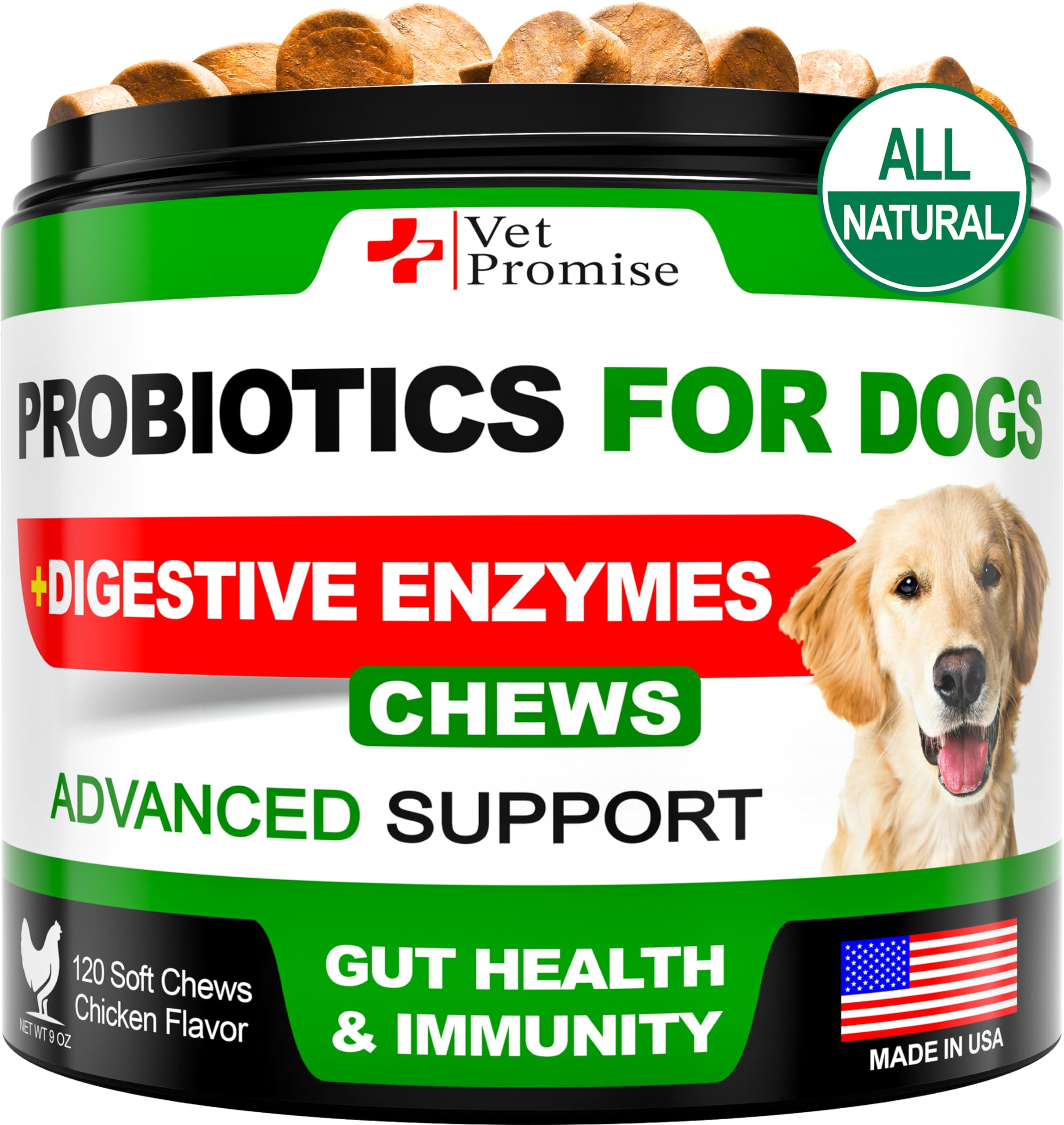 Mua Probiotics for Dogs - Dog Probiotics and Digestive Enzymes for Gut ...