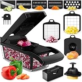 Amazon.com: Premium 13-in-1 Premium Vegetable Chopper with Container ...