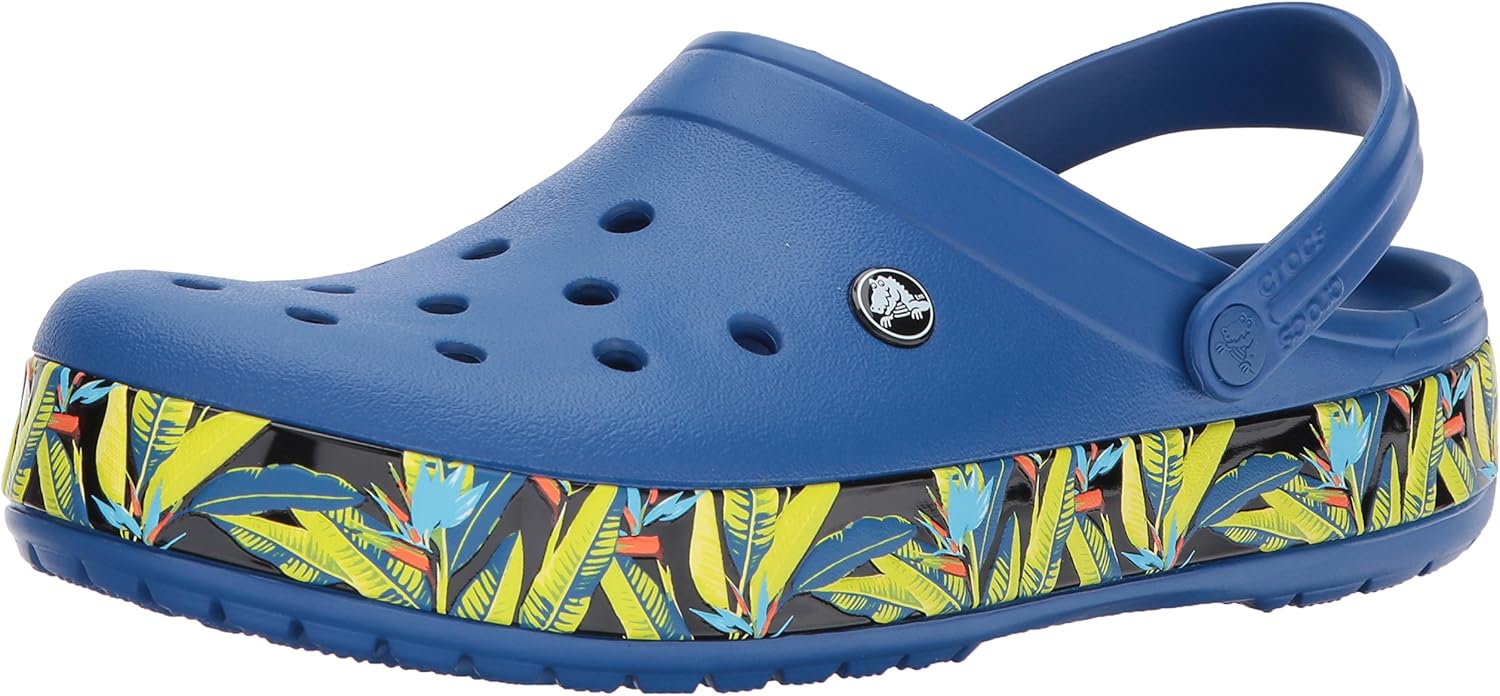 Amazon.com | Crocs Unisex Crocband Tropical IV Clog | Mules & Clogs