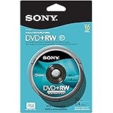 Amazon.com: Sony 10DMW30RS2H 8cm DVD-RW 10-Pack Spindle Skin Pack : Electronics