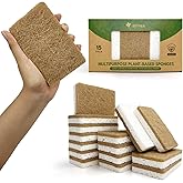 Amazon.com: AIRNEX Natural Kitchen Sponges Pack of 20 - Biodegradable ...