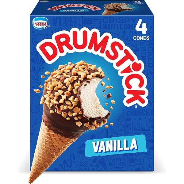 Drumsticks Ice Cream Chocolate NESTLÉ Drumstick Chocolate Ice Cream