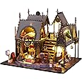 Amazon.com: Roroom DIY Miniature and Furniture Dollhouse Kit,Mini 3D ...