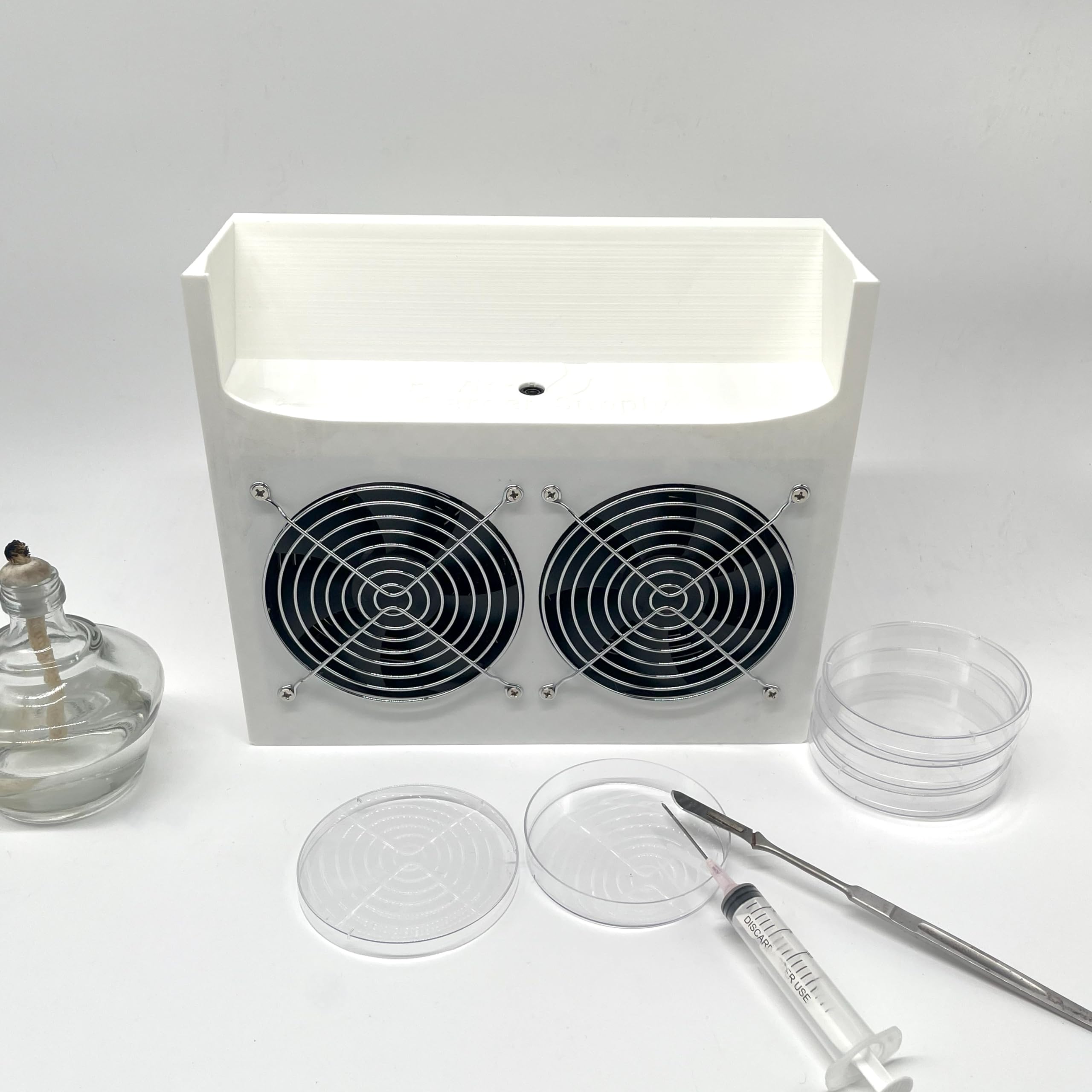 Mycology Mini Laminar Flow Hood For Sterile Transfers - 3D Printed From ...