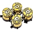 Amazon.com: PS4 Bullet Buttons Gold Silver Made Using Real Once Fired ...