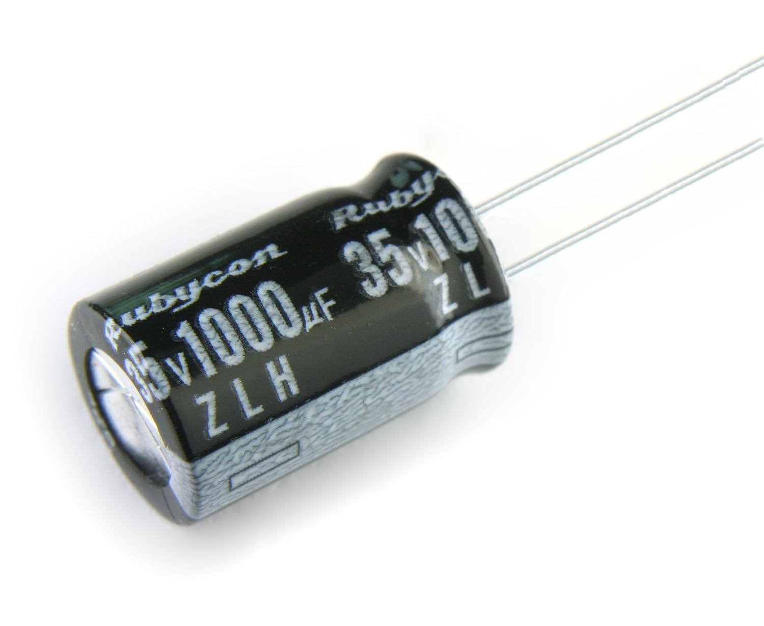 (CB #10) 4pcs Rubycon ZLH 1000uF 35v 105c Radial Electrolytic Capacitor ...