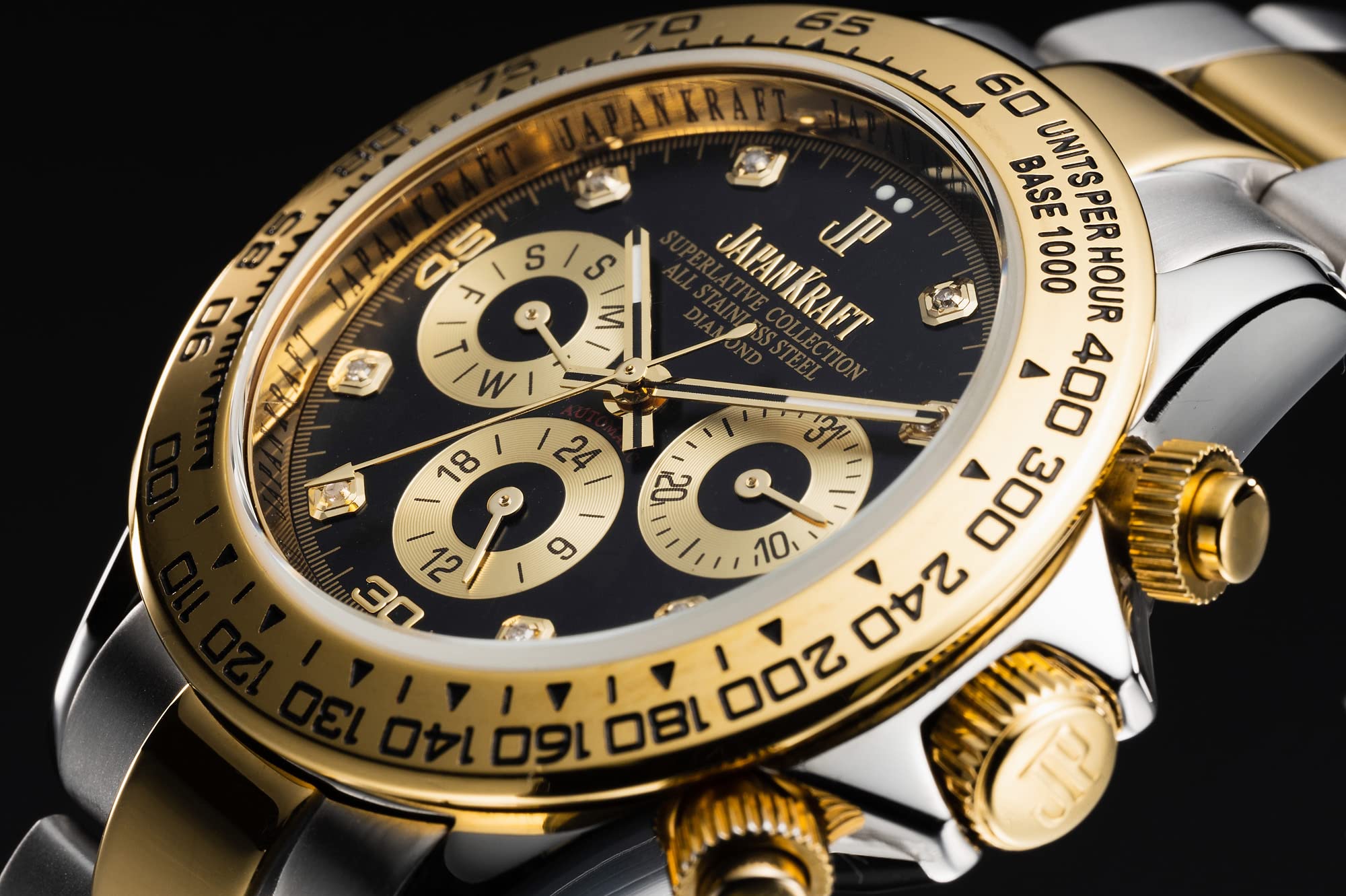 Mua Japanese Craft Luxury Chronograph Panda Ice Blue Tachymeter 50s ...
