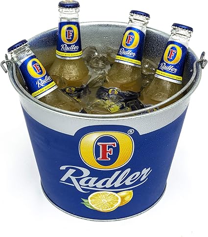 Fosters Radler Ice Bucket Metal Branded Official Party New Official 8 ...
