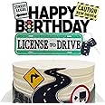 Amazon.com: New Driver License Cake Topper - 16th & 17th Birthday Car ...