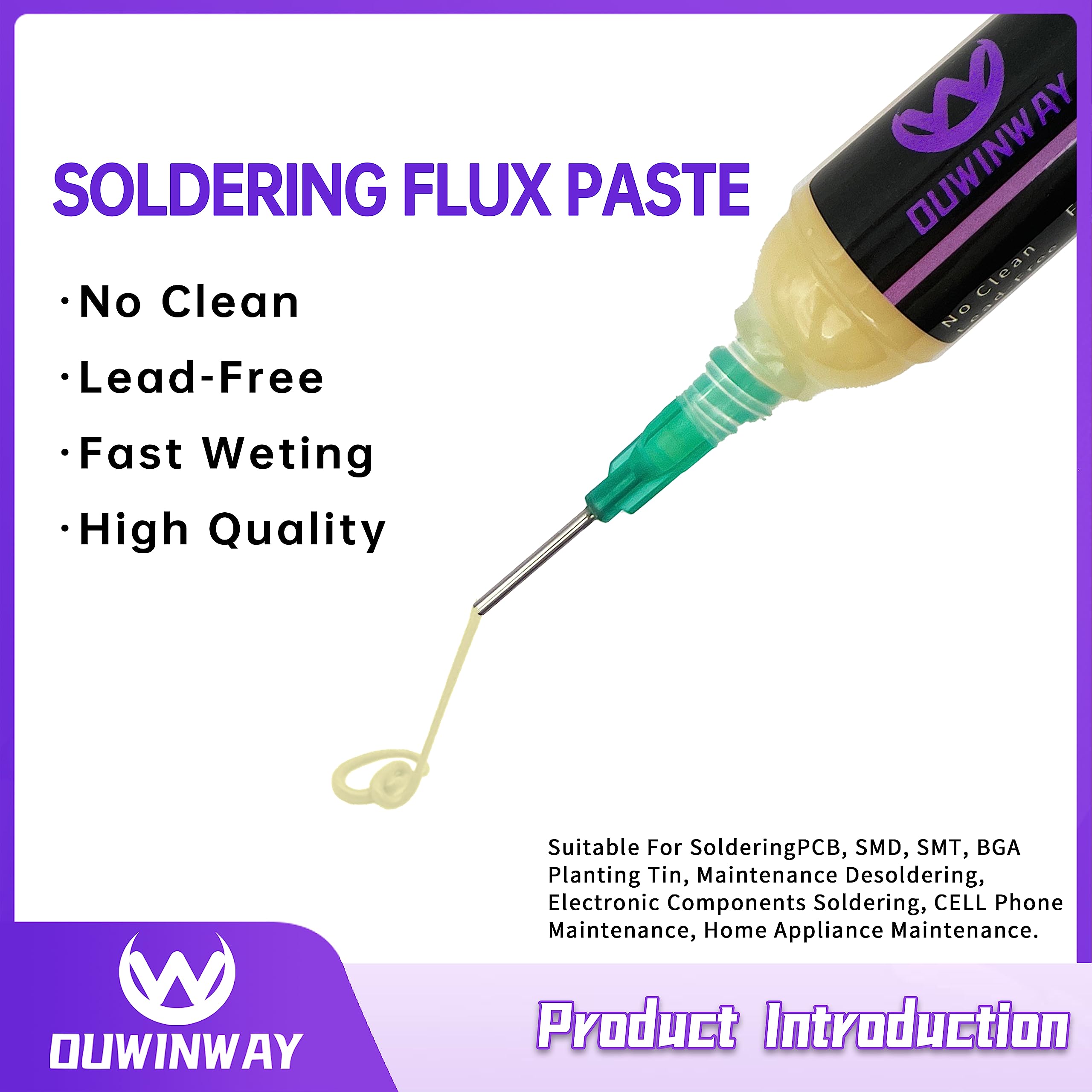 Mua Ouwinway 1-pack no clean soldering flux paste,solder flux for ...