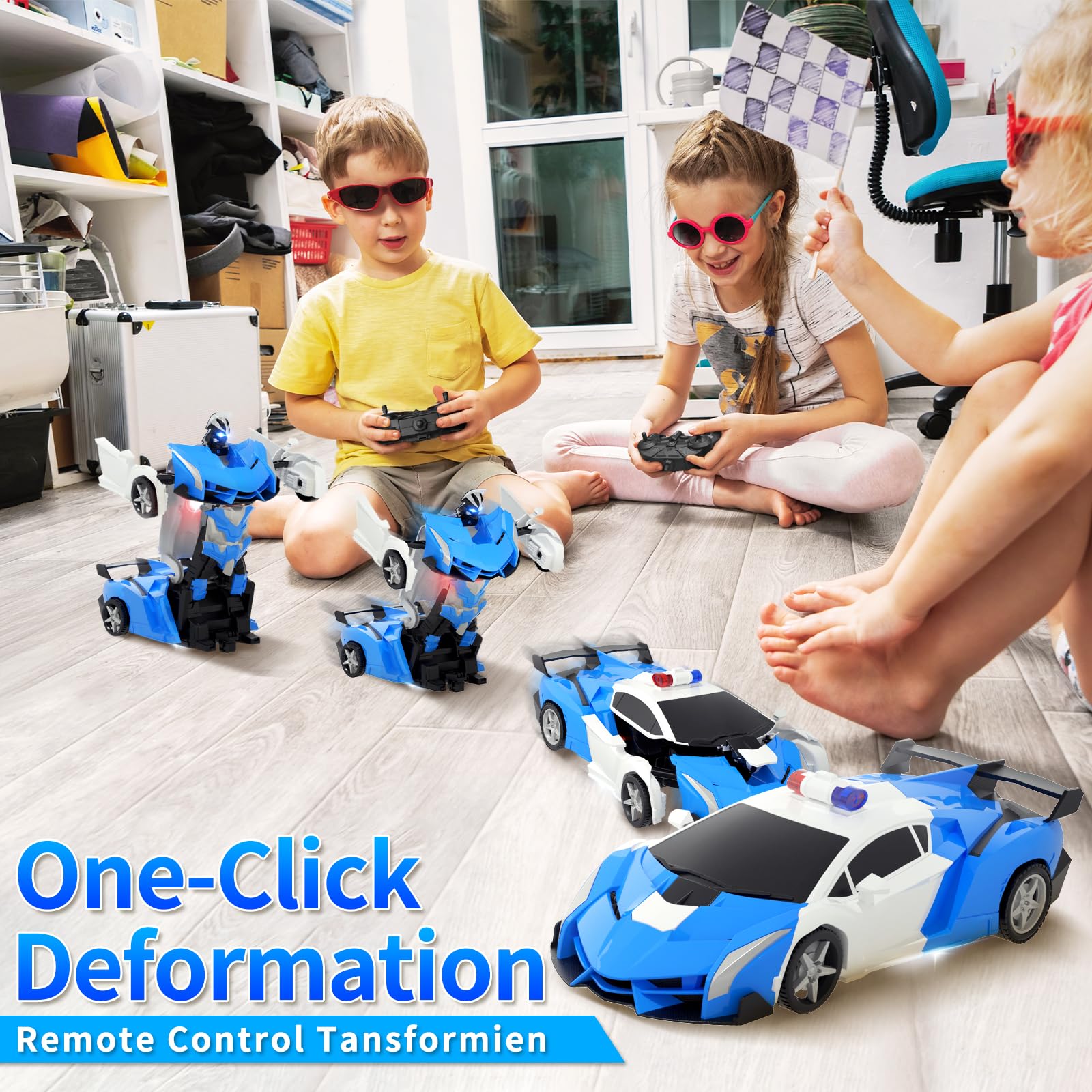 Mua Carox Transform Remote Control Car - Transform Robot RC Car with ...