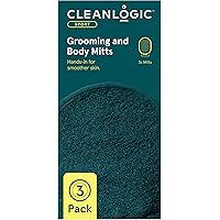 Amazon.com : Cleanlogic Sport Exfoliating Face & Body Grooming Mitt ...